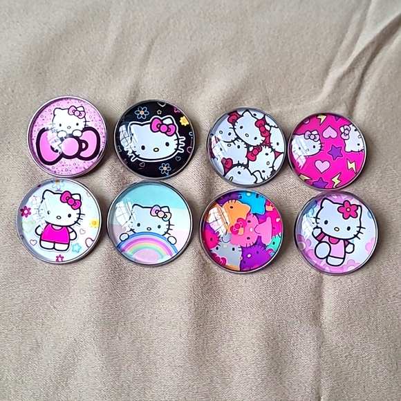Hello Kitty | Jewelry | Hello Kitty Glass Pin | Poshmark